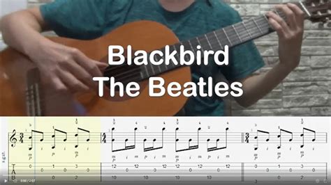 Blackbird Guitar Tutorial: Master Paul McCartney's Iconic Fingerstyle